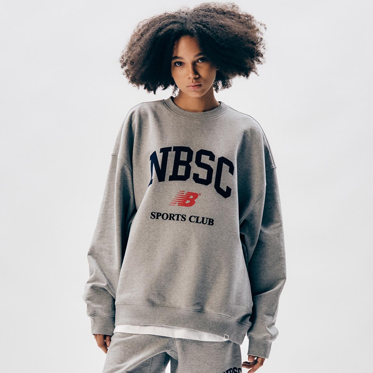 New Balance Korea - UNI NB SPORTS CLUB 맨투맨 (OVER FIT)